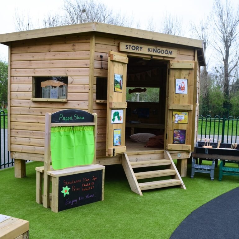 Wooden Log Cabins - Everyday Play